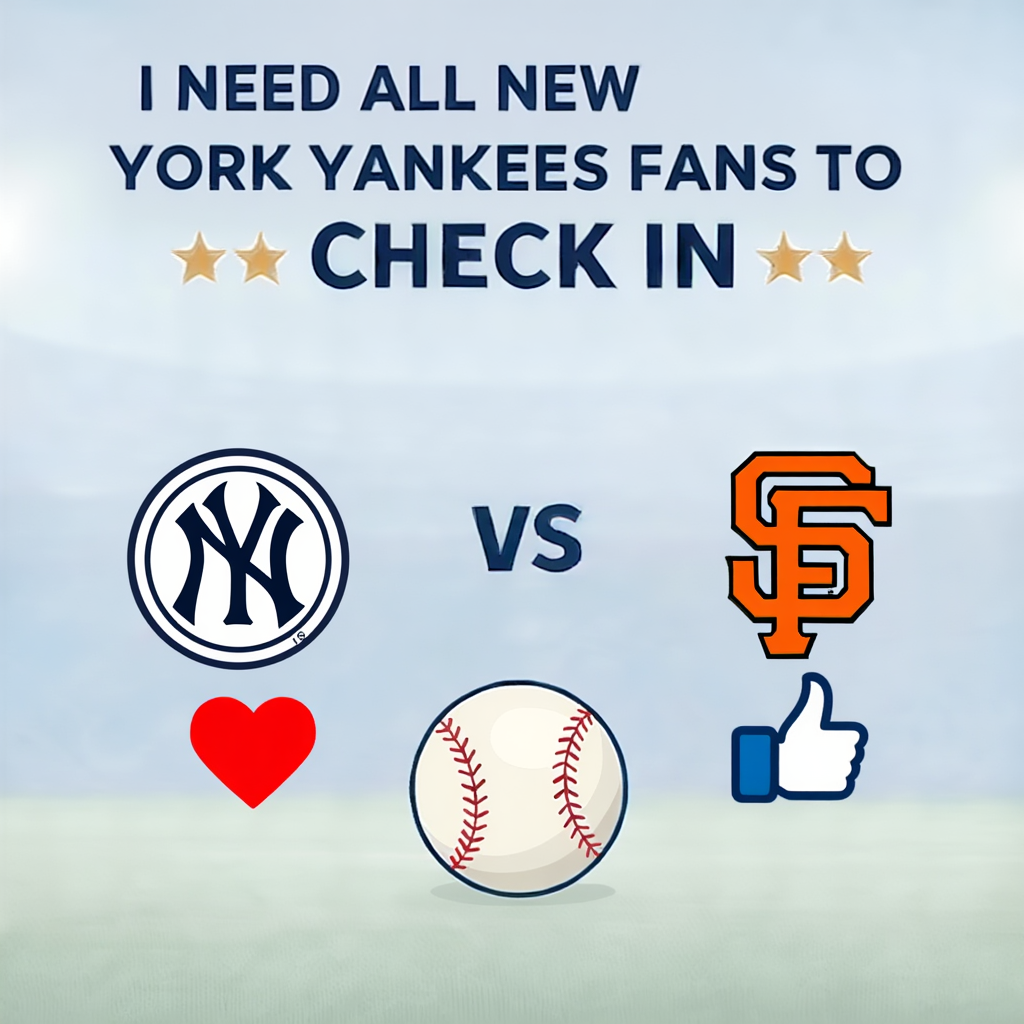 🚨 GAME CHANGER: San Francisco Giants vs New York Yankees at Oracle Park ...