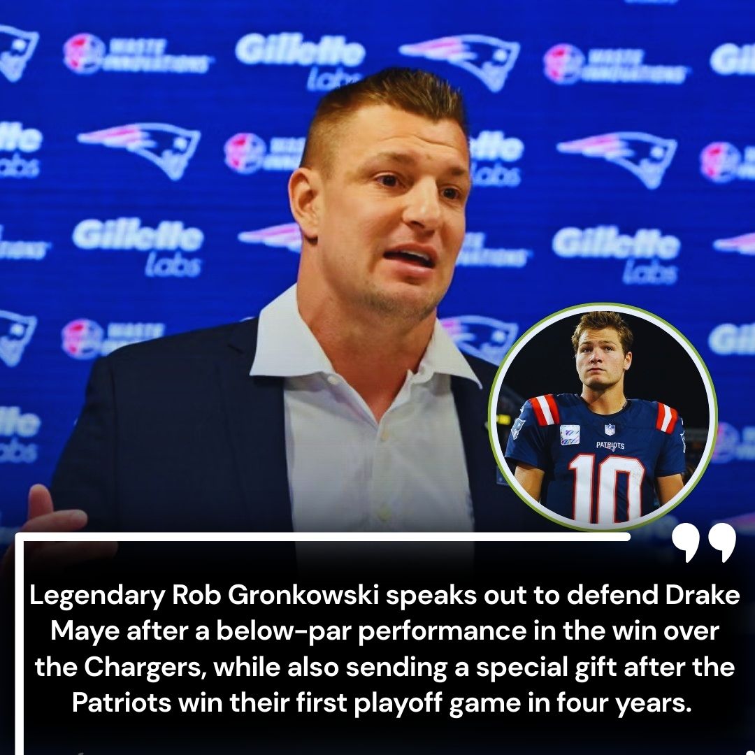 Breaking!! Legendary Rob Gronkowski has spoken out in defense of Drake ...