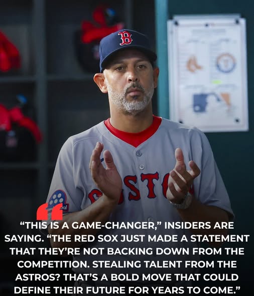 STUNNING MOVE: Red Sox Steal 6-Foot-6 Right-Handed Pitcher from Astros ...