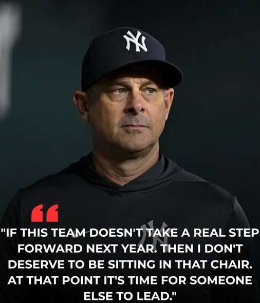 🔥 BREAKING: AARON BOONE DROPS A BOMBSHELL! Under overwhelming public ...
