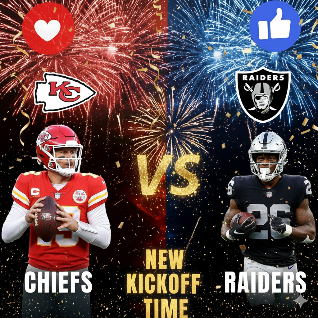 🚨 GAME CHANGER: Las Vegas Raiders vs Kansas City Chiefs at Allegiant ...