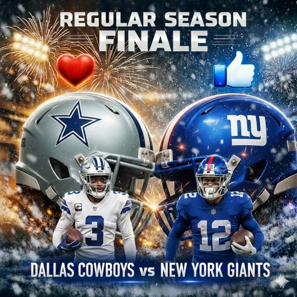 🚨 GAME CHANGER: New York Giants vs Dallas Cowboys at Meadowlands ...