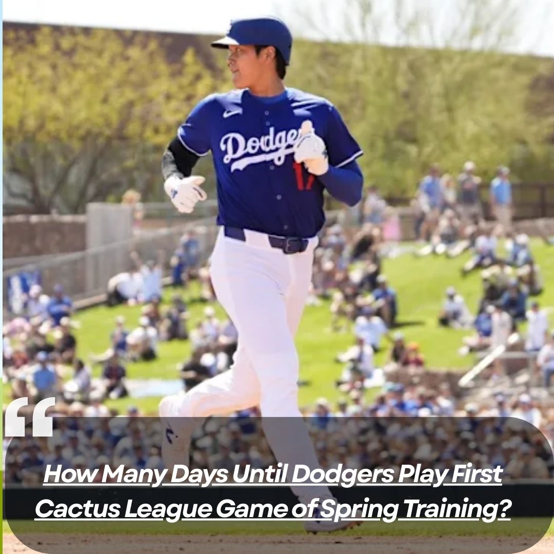 🚨REPORT: "DODGERS’ SPRING TRAINING COUNTDOWN BEGINS: The first Cactus ...