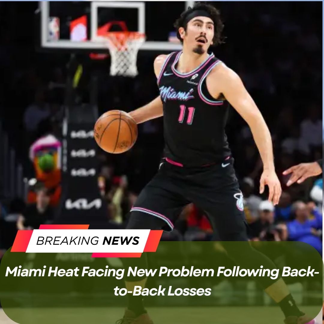 MIAMI HEAT HIT TURBULENCE AFTER BACK-TO-BACK LOSSES. The team now faces ...