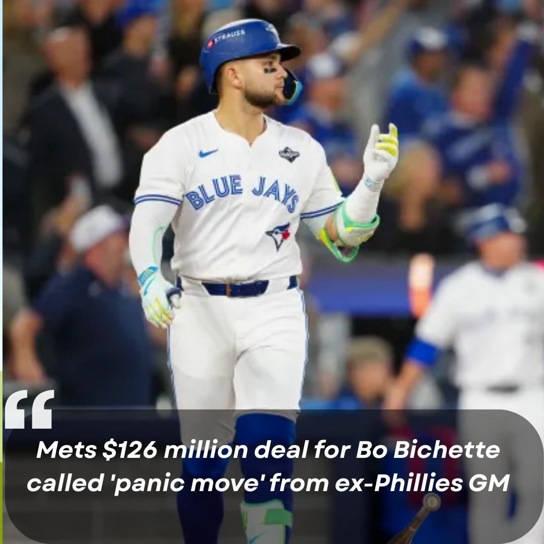 🔥 BREAKING: METS’ $126 MILLION BO BICHETTE DEAL BLASTED! A former ...