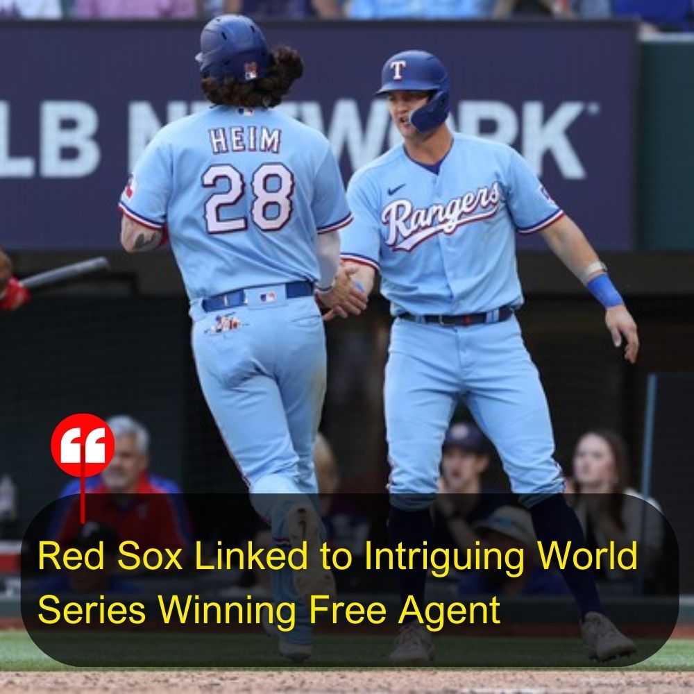 Red Sox Linked to Intriguing World Series Winning Free Agent - NEWS USA