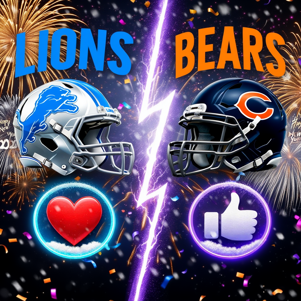 🔥 GAME CHANGER UPDATE 🚨: Bears vs. Lions at Soldier Field—Kickoff Time ...