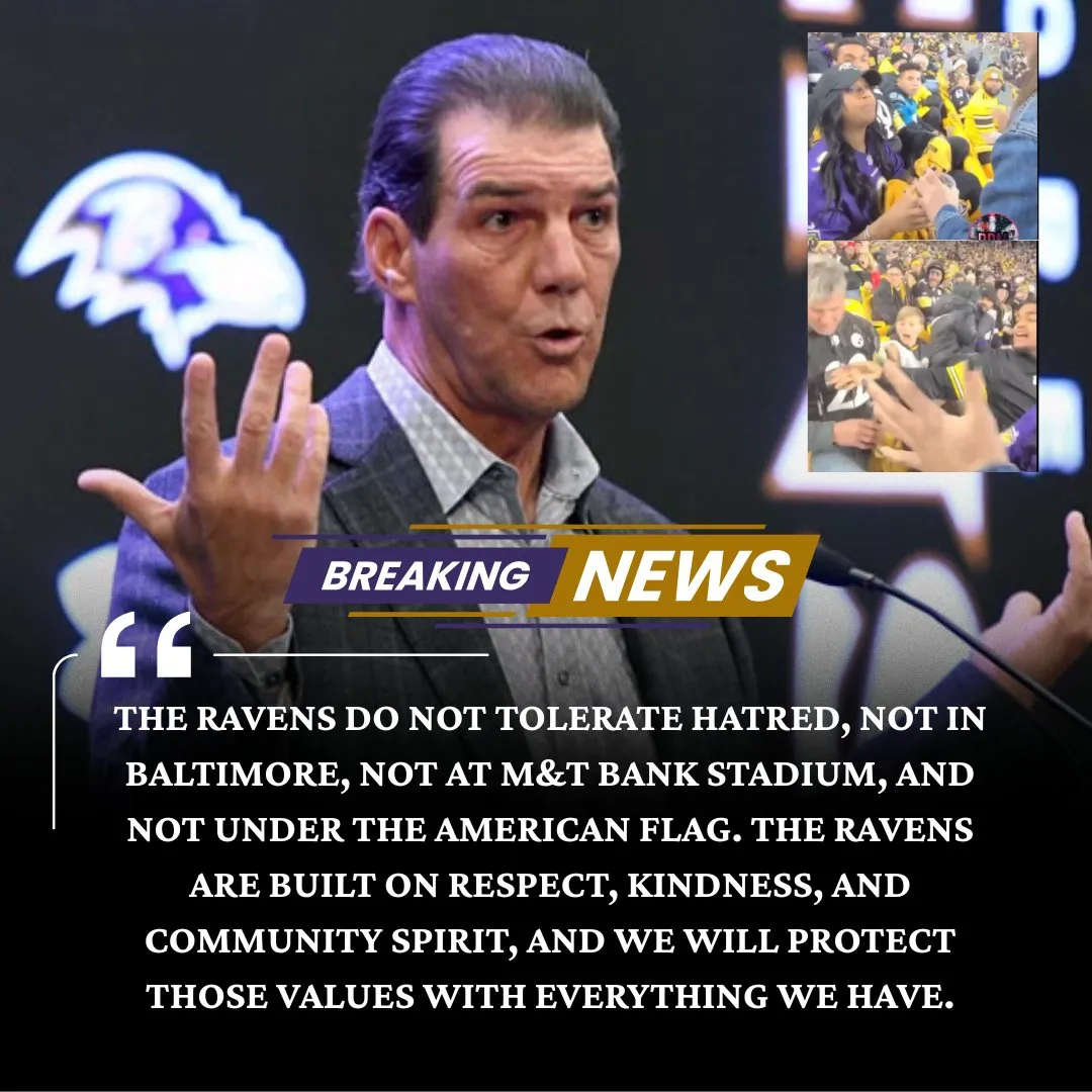 🚨 BREAKING: Baltimore Ravens President Steve Bisciotti Issues Powerful ...