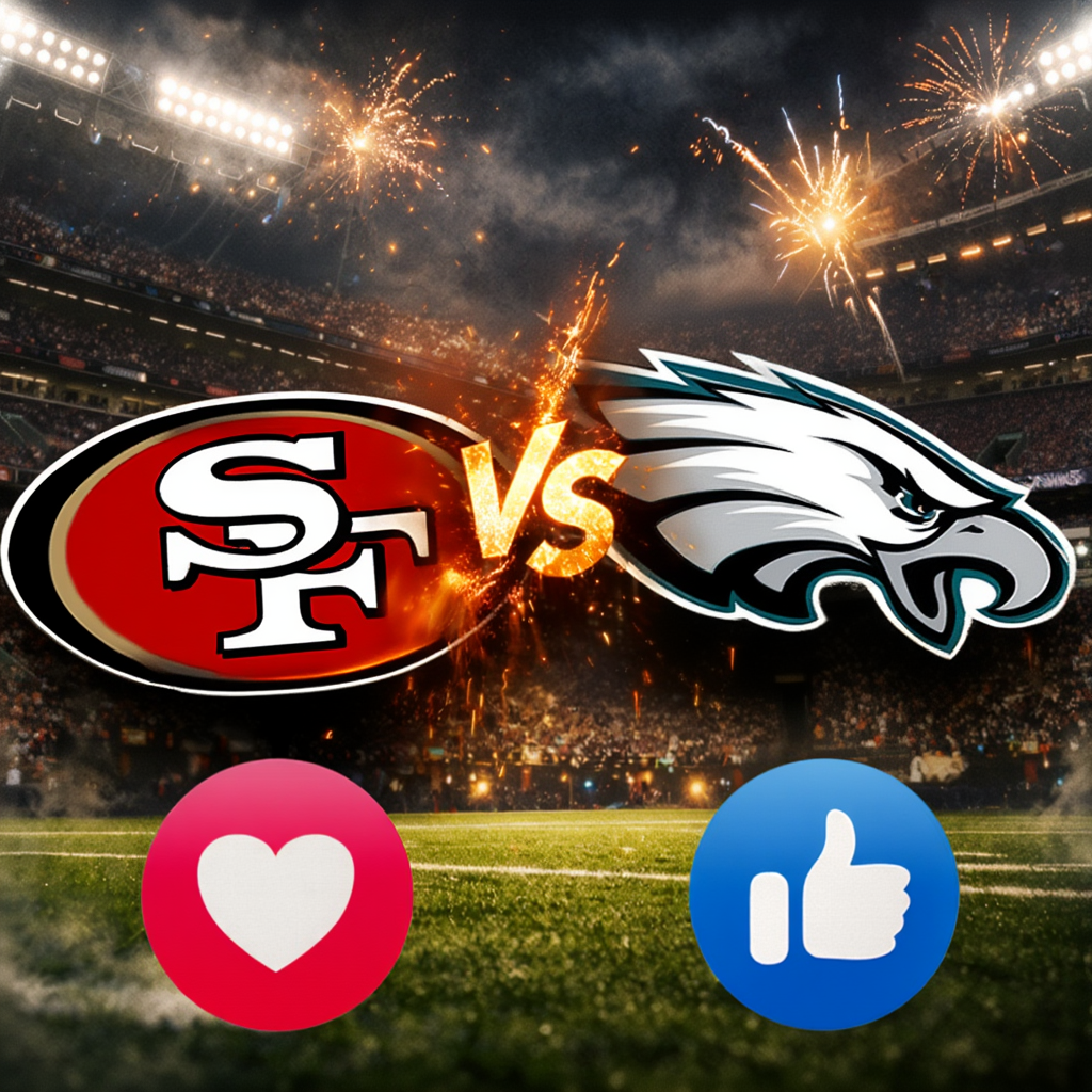 🚨 YOU WON’T BELIEVE THIS: San Francisco 49ers vs Philadelphia Eagles kickoff is approaching—and ...