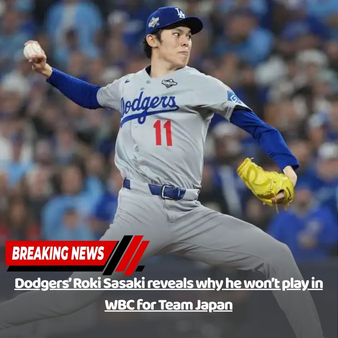 🚨EXCLUSIVE: Dodgers’ Roki Sasaki reveals shocking reason behind his ...