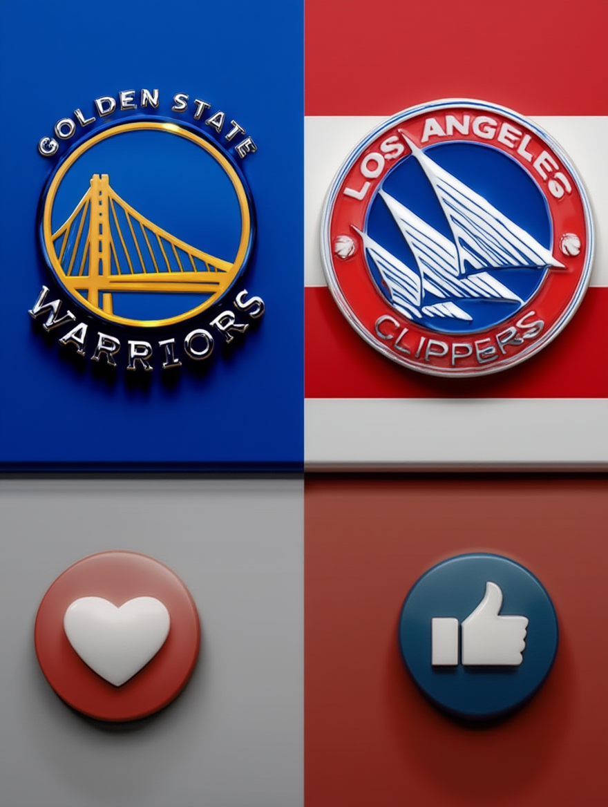 “Golden State Warriors Face Los Angeles Clippers in a Heated Late ...